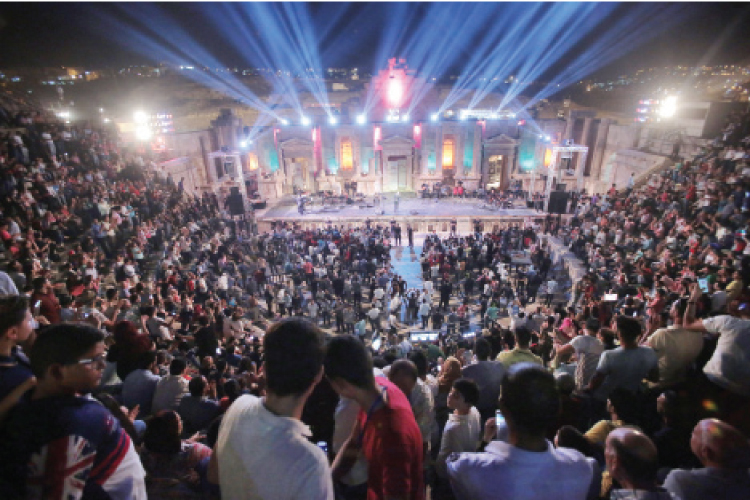 مهرجان جرش: الانتهاء من تزيين المدينة الأثرية وإضاءتها – وكالة عجلون ...